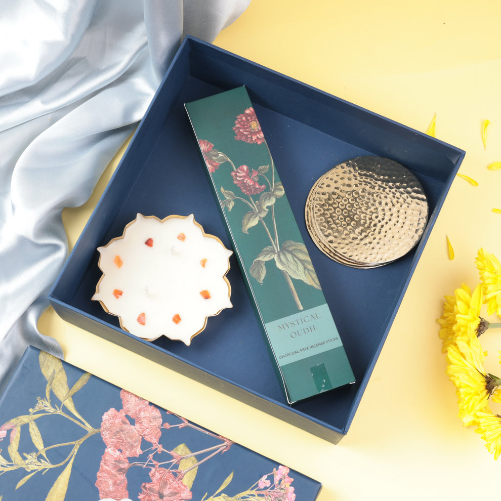 Elemental Coaster & Candle Set- Gift set – BokettoLife